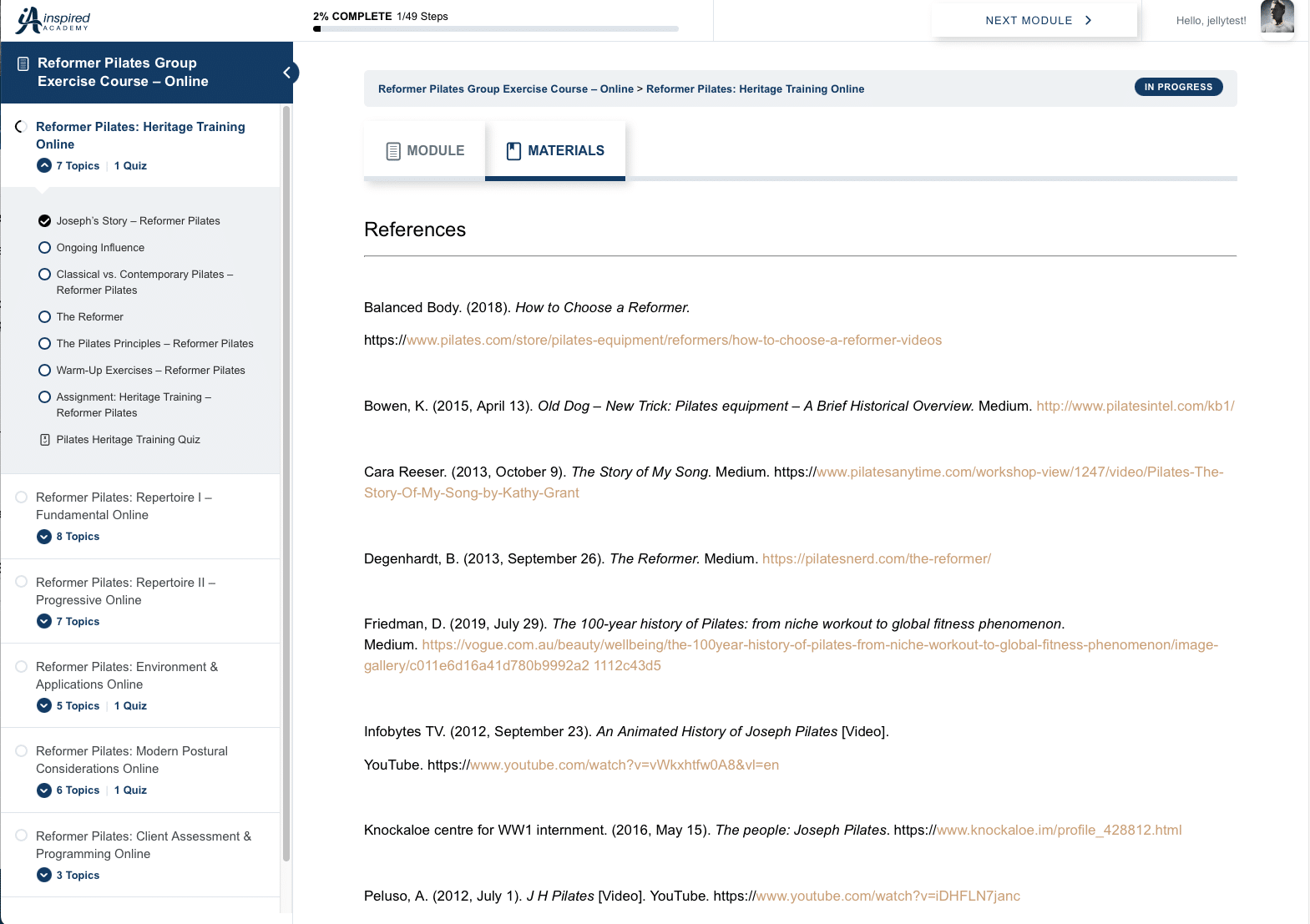 Navigating Your Online Learning Platform - Inspired Academy Navigating Your Online Learning Platform - Inspired Academy